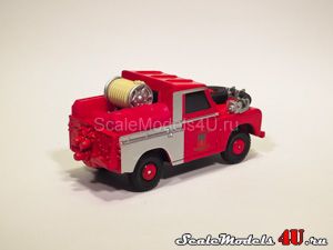 Scale model of Land Rover SWB City of Bath Fire Brigade (1958) produced ...