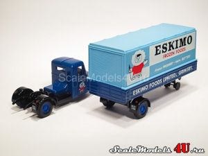 Scale model of Scammell Scarab - Eskimo Foods (1949) produced by Corgi.